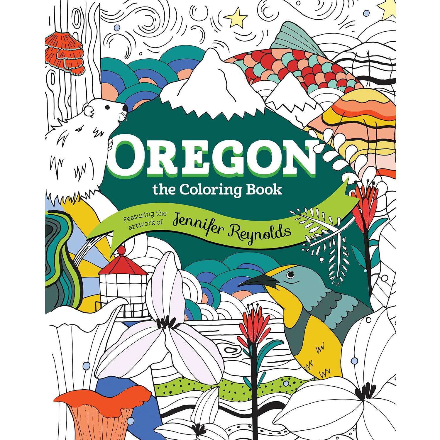 Books & Gifts :: Pacific Northwest :: Oregon :: Oregon the Coloring ...