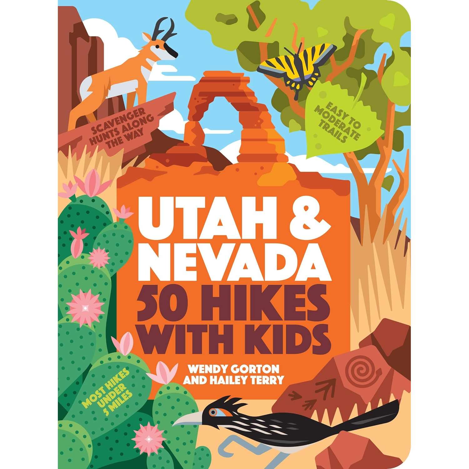 50 Hikes with Kids Utah and Nevada - Book - Paracay