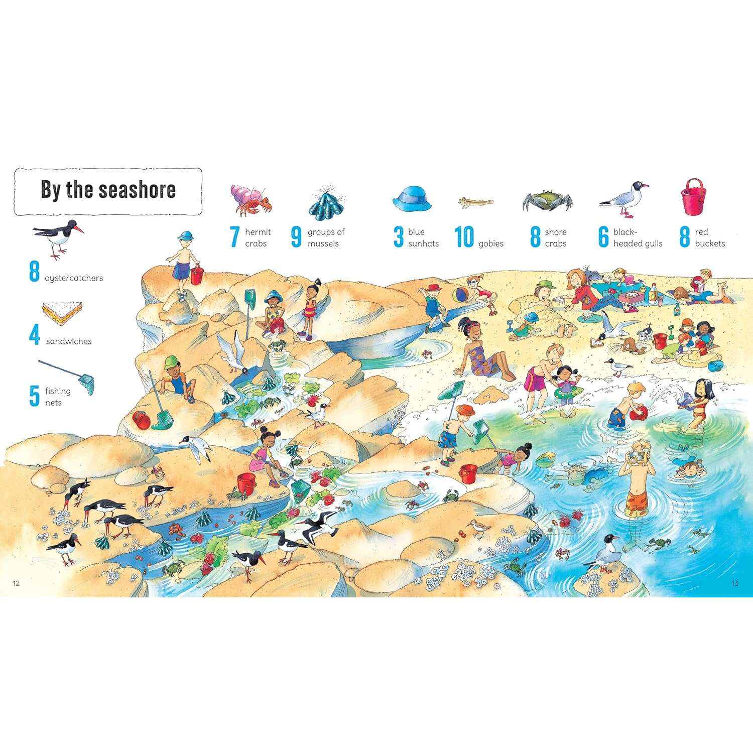 1001 Things to Spot in the Sea - Book - Paracay