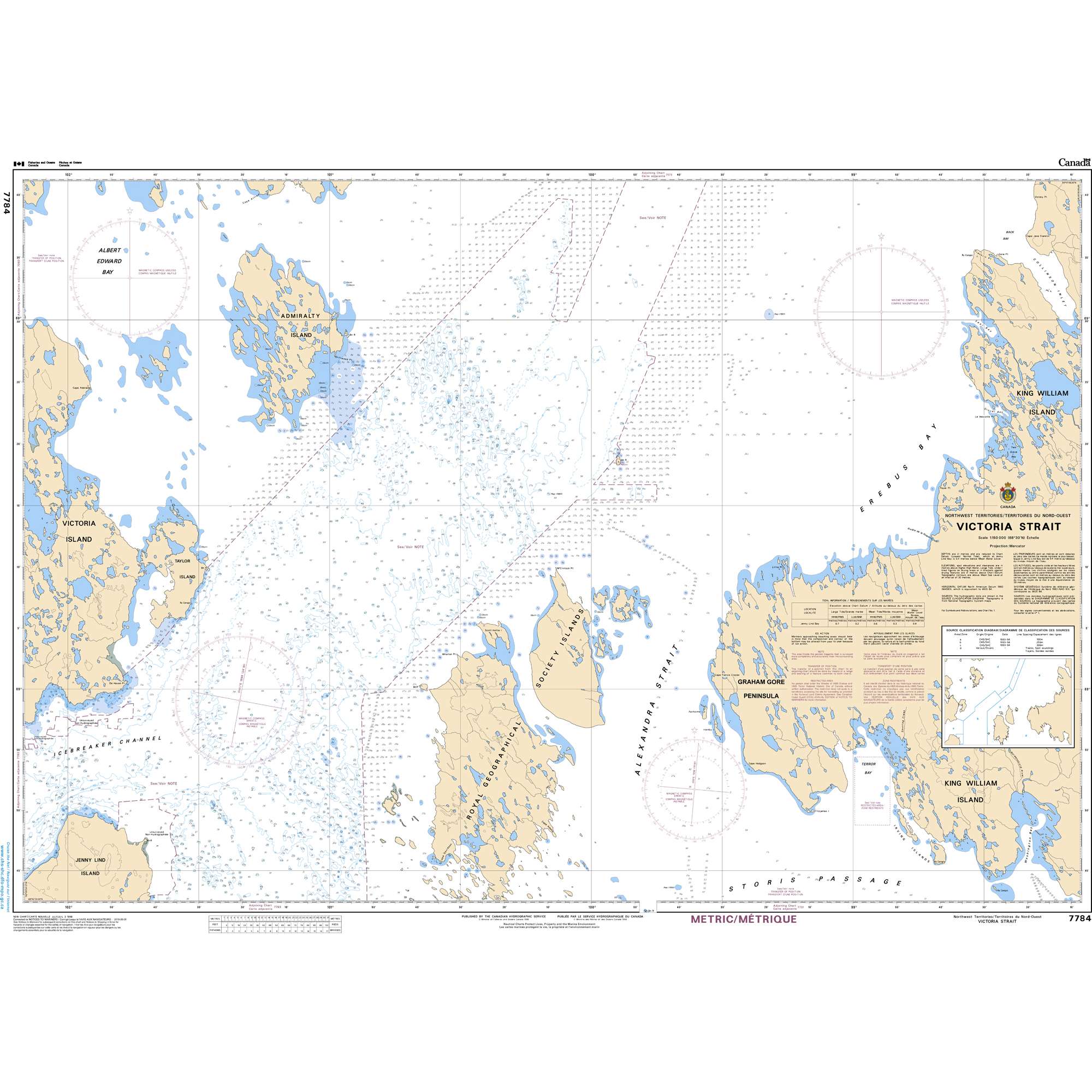 Navigational Charts :: Canadian Hydrographic Charts :: Central and ...