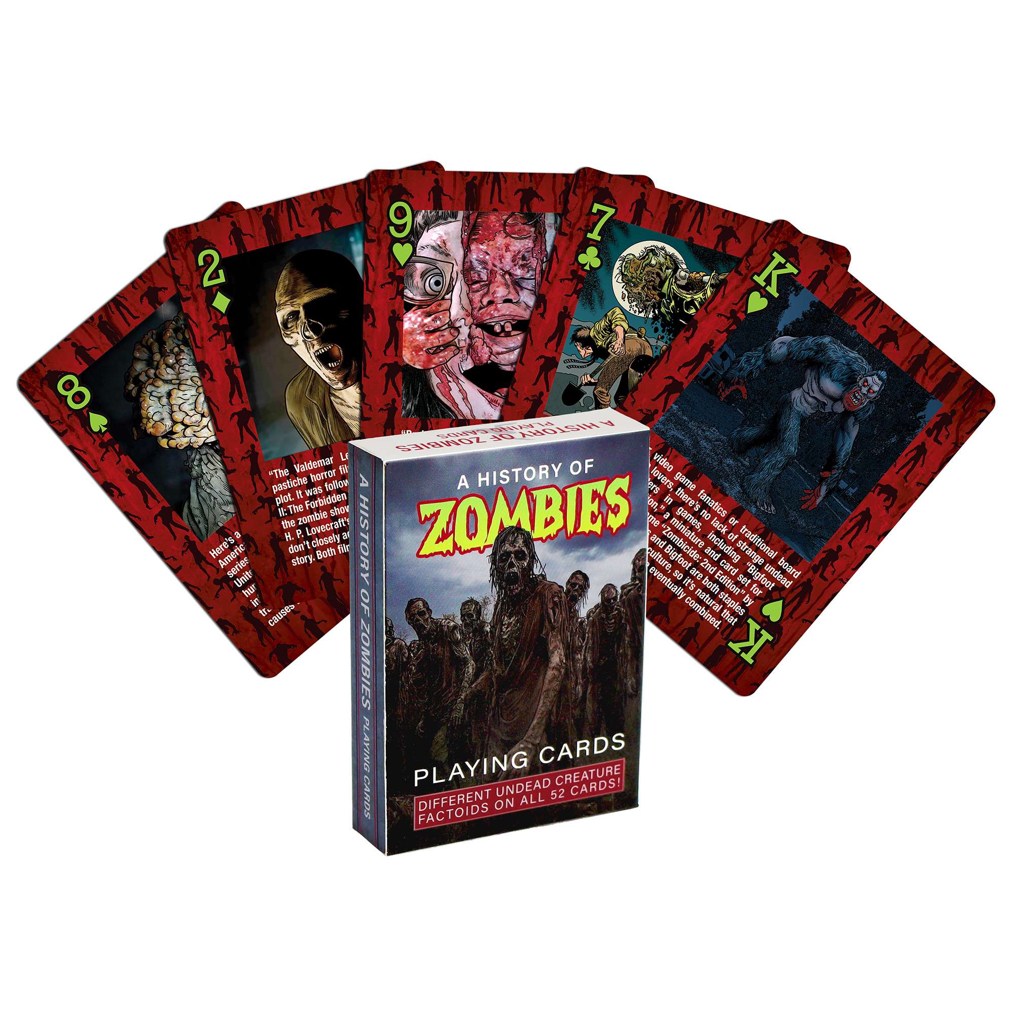 A History of Zombies - Playing Cards - Paracay