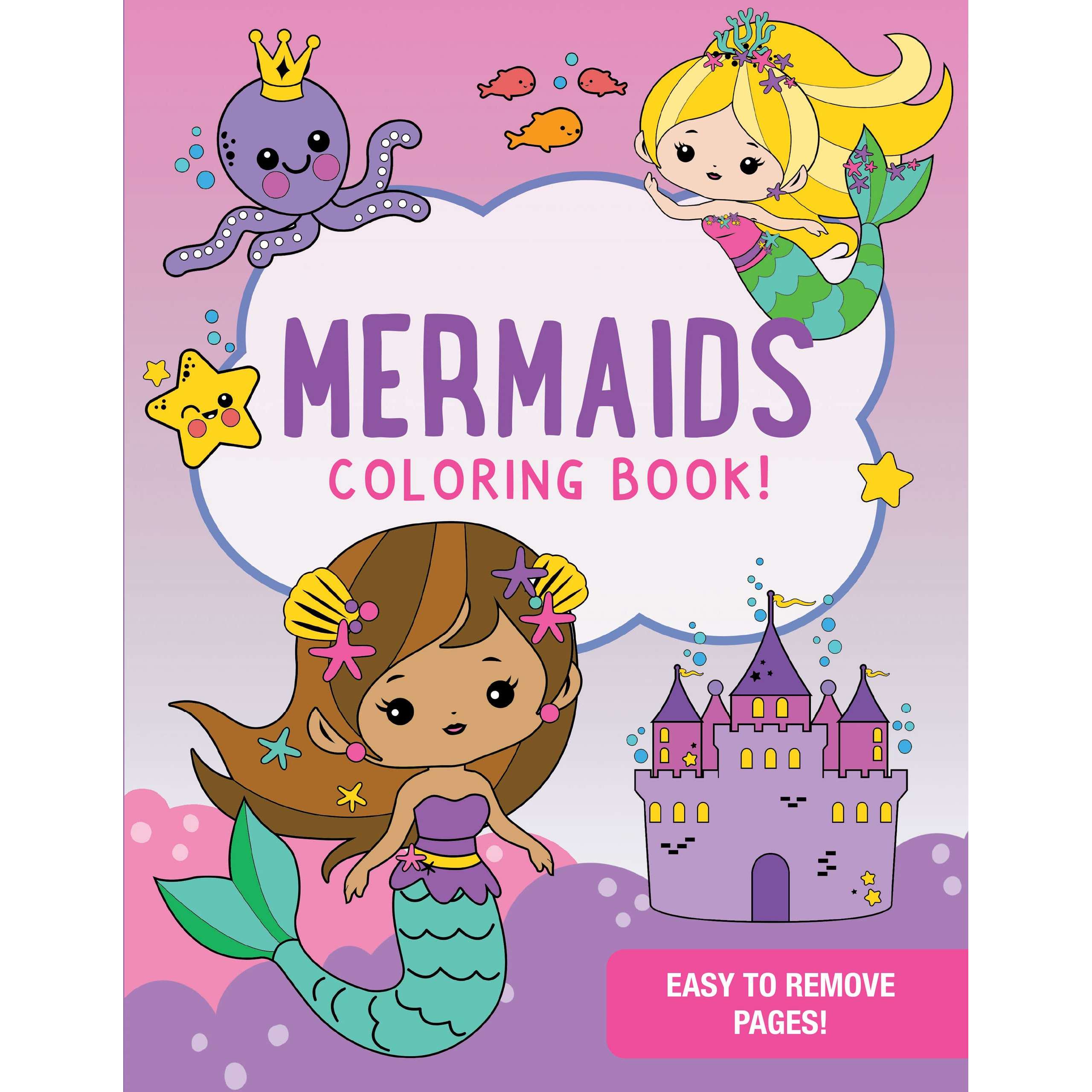 Books & Gifts :: Children's Books :: Mermaids :: Mermaids Coloring BooK ...