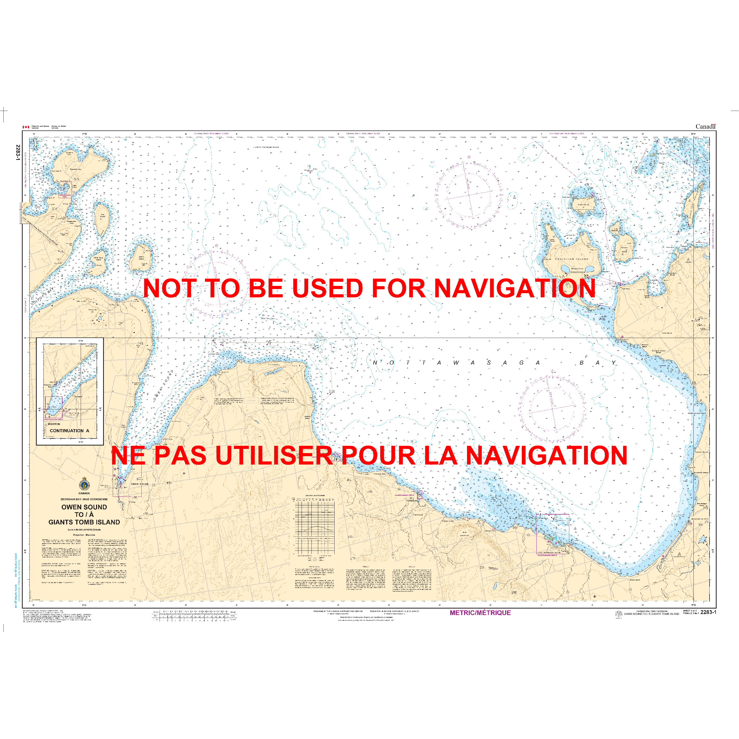 Navigational Charts :: Canadian Hydrographic Charts :: Central and ...