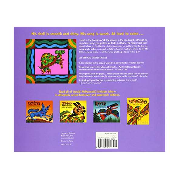 Jabutí the Tortoise: A Trickster Tale from the Amazon - Book - Paracay